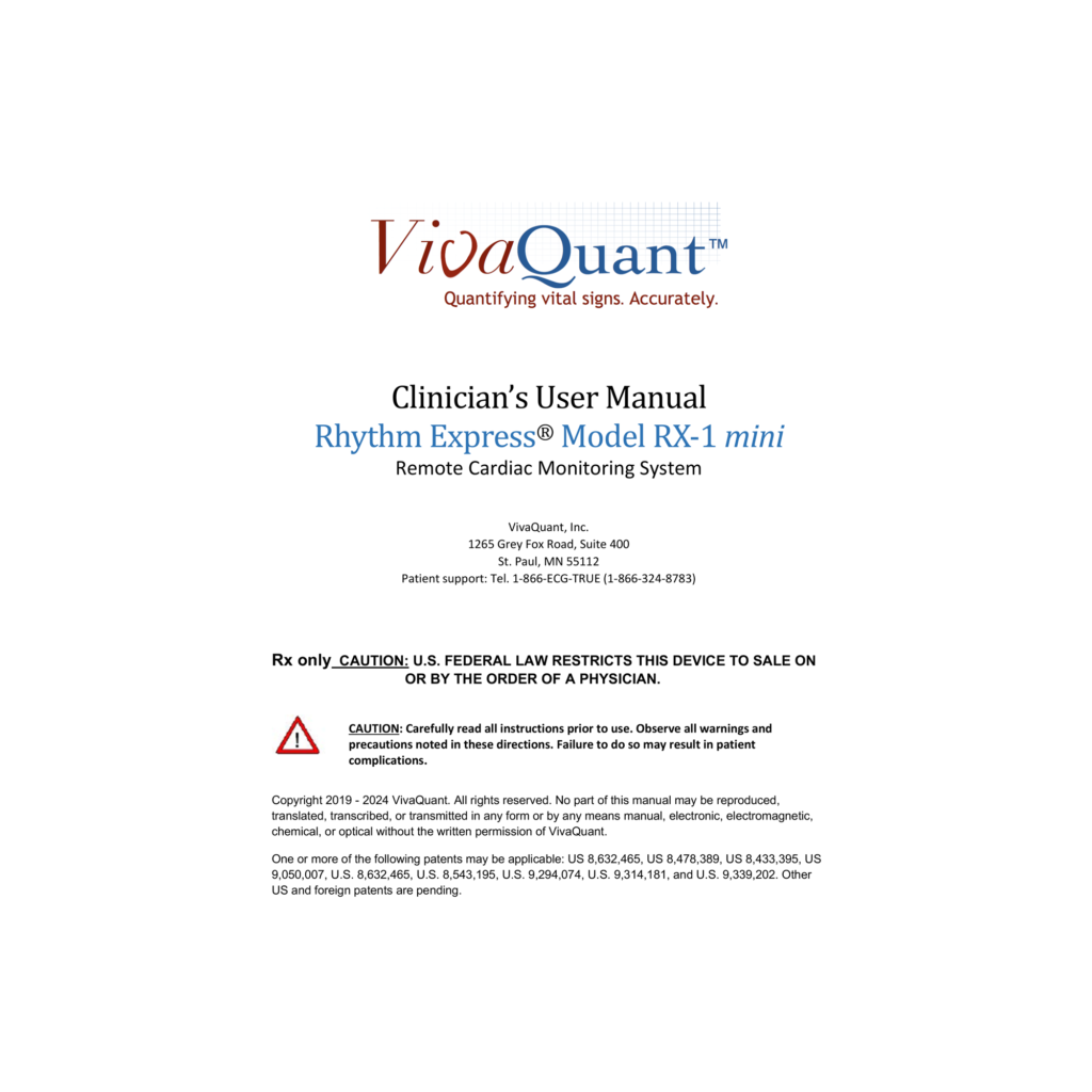 Physician Use Guide - Rhythm Express